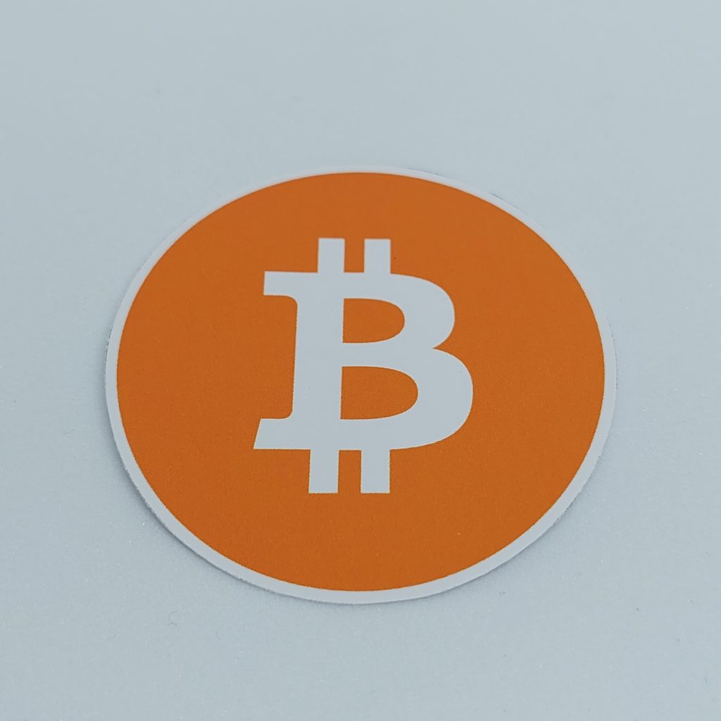 Sticker Logo Bitcoin - Tienda Satoshi