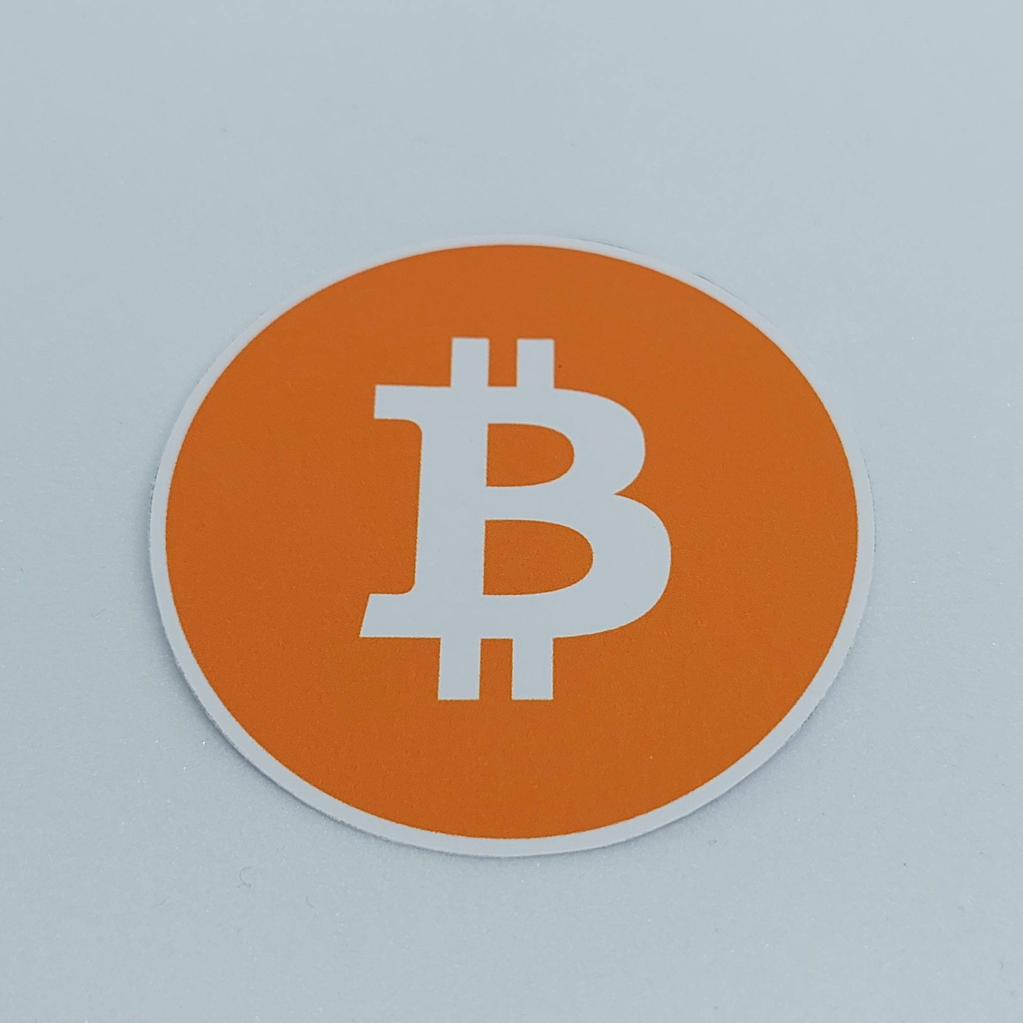 Sticker Logo Bitcoin - Tienda Satoshi