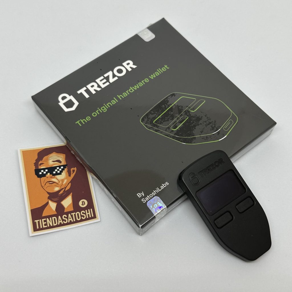 Trezor Model One Chile - Hardware Wallet Bitcoin | Tienda Satoshi
